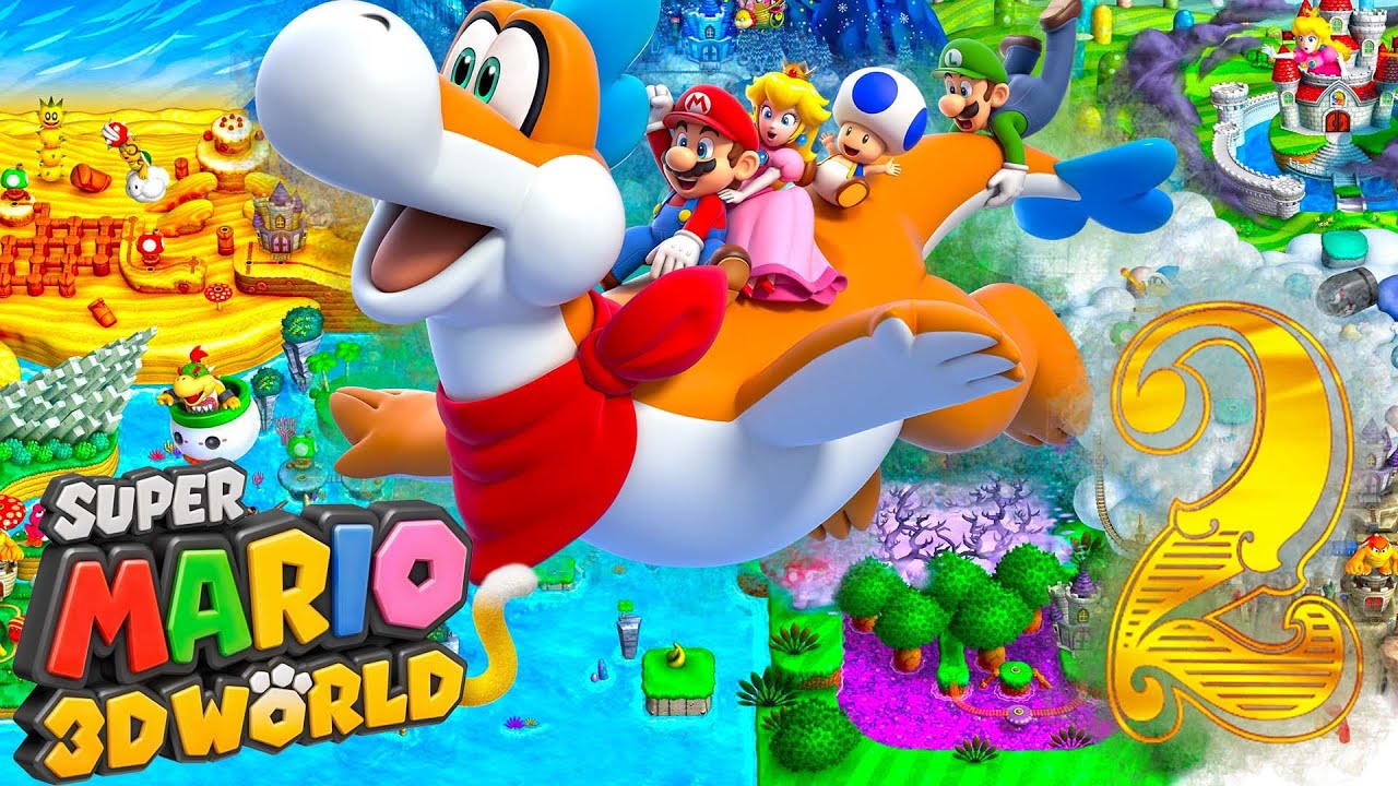 SUPER MARIO 3D WORLD Gameplay 2 - YouTube