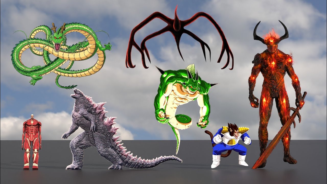 Monsters Size Comparison In 2024 - YouTube
