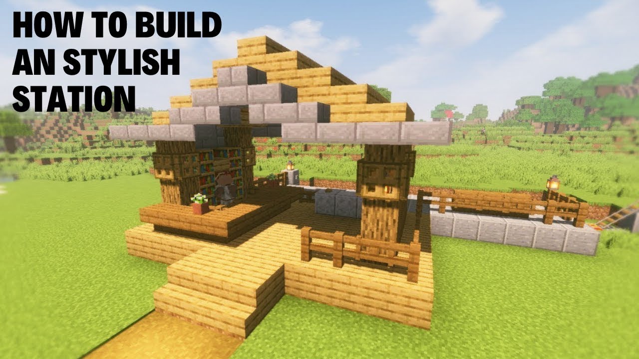 MinecraftHow to Build a Small Station - YouTube