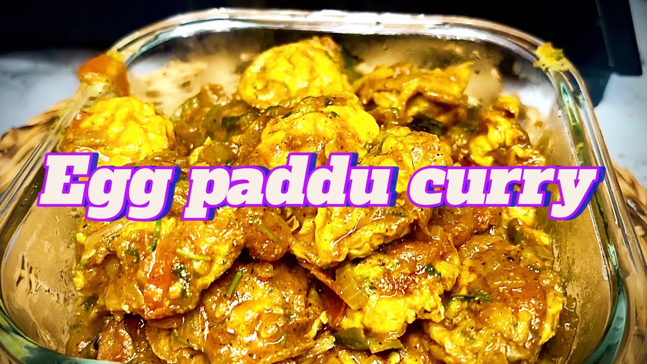 EASY AND TASTY EGG PADDU CURRY| MOMs KITCHENs|🥚🍳 - YouTube