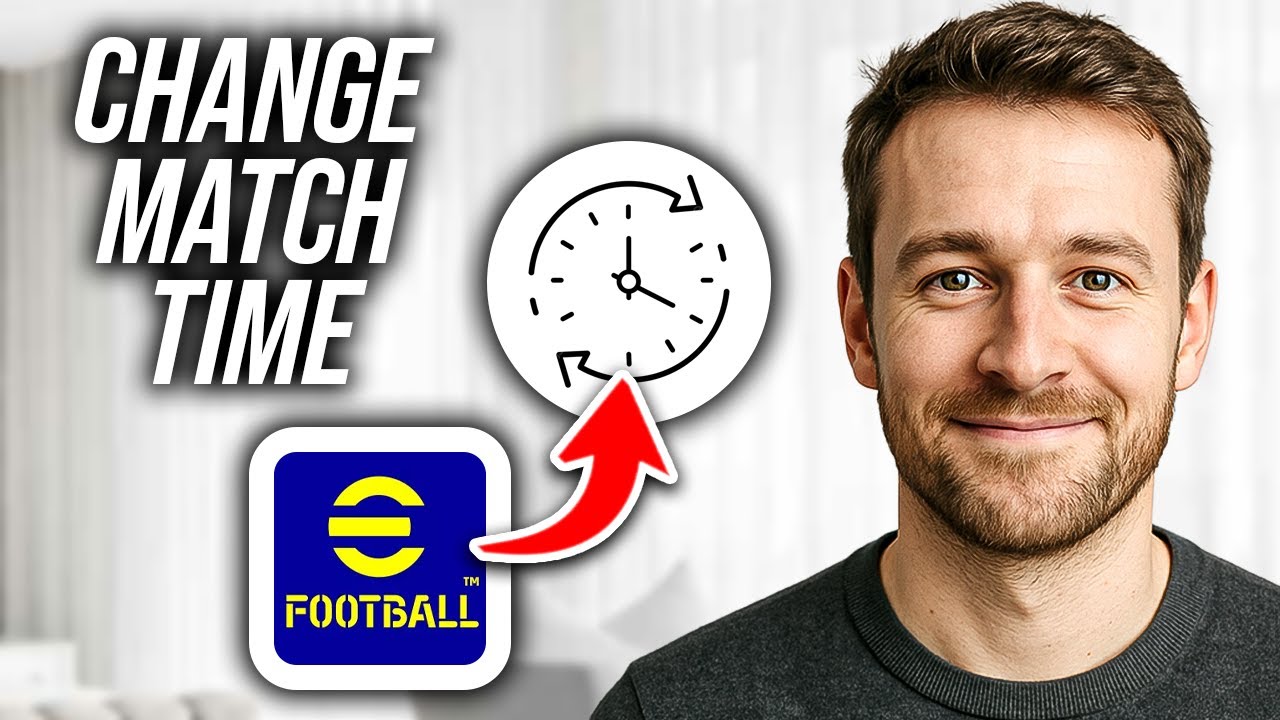 How To Change Match Time In eFootball - YouTube