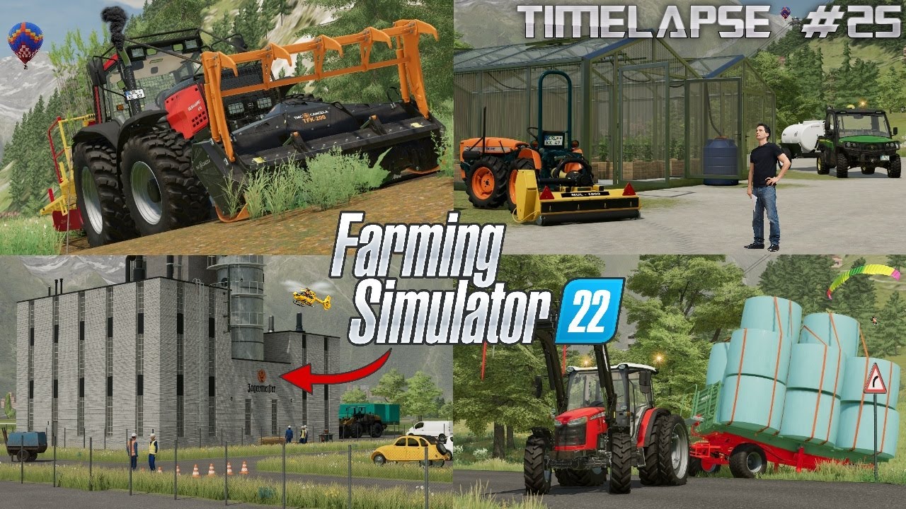 REFORESTATION on SLOPE! 🌲🚜💨 Own BUILDING at BUSINESS PARK ...