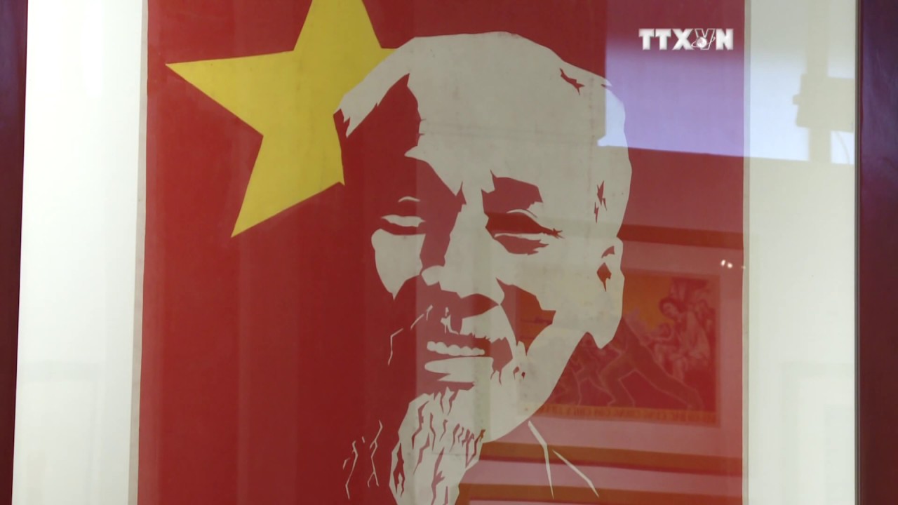 Uncle Ho portrait in posters - YouTube
