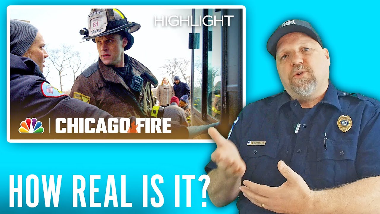 Paramedic Breaks Down Chicago Fire | How Real Is It? - YouTube