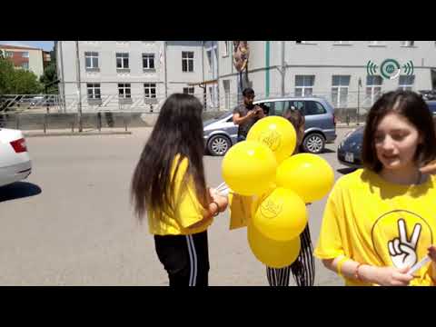 “Lelo Gürcüstan Üçün” partiyası yürüş keçirdi