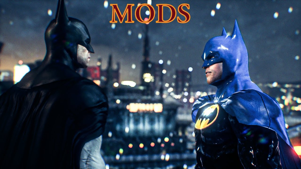 How The Classic Alex Ross Badass Bat Duo Be Like | Arkham Knight Mods ...