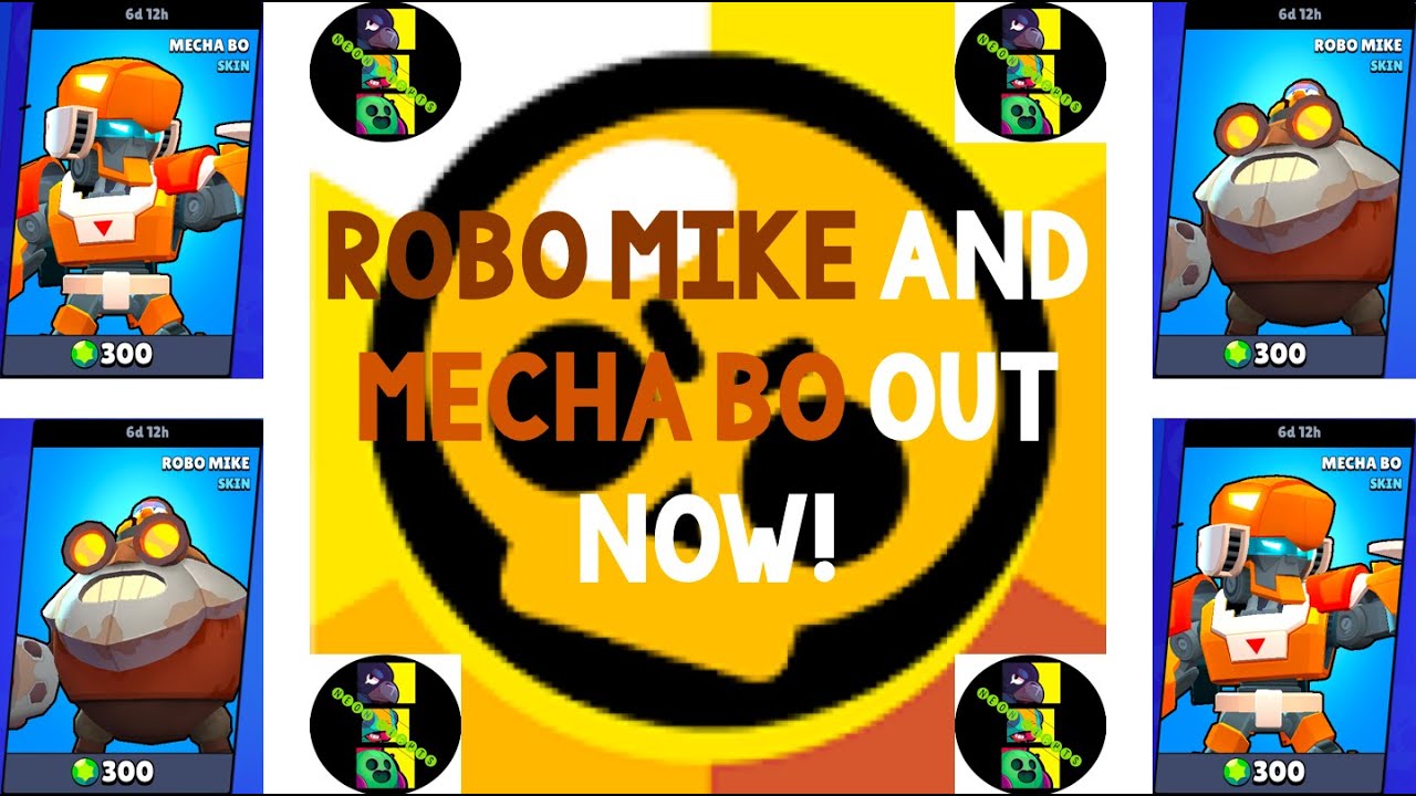 Robo Mike & Mecha Bo Are Released - Gameplay - Brawl Stars - YouTube