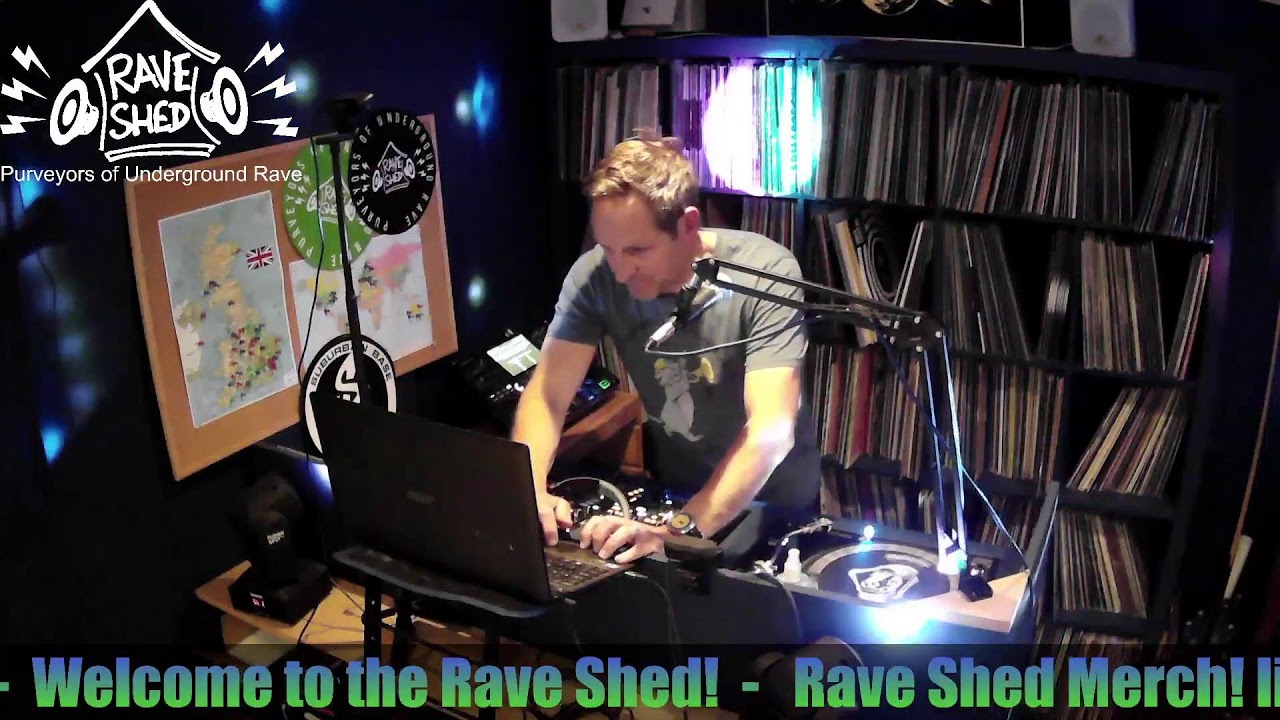 Rave shed 198 Old skool rave session - YouTube