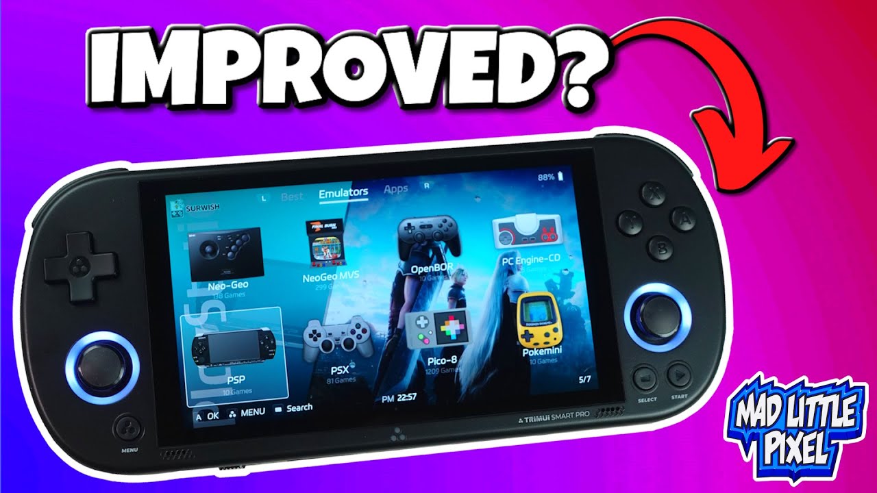 Cheap Emulation Handheld Improved With NEW OS & More Games? - YouTube