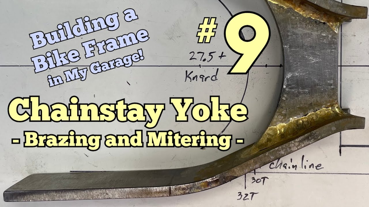 DIY MTB Frame Ep 9 - Custom Chainstay Yoke - YouTube