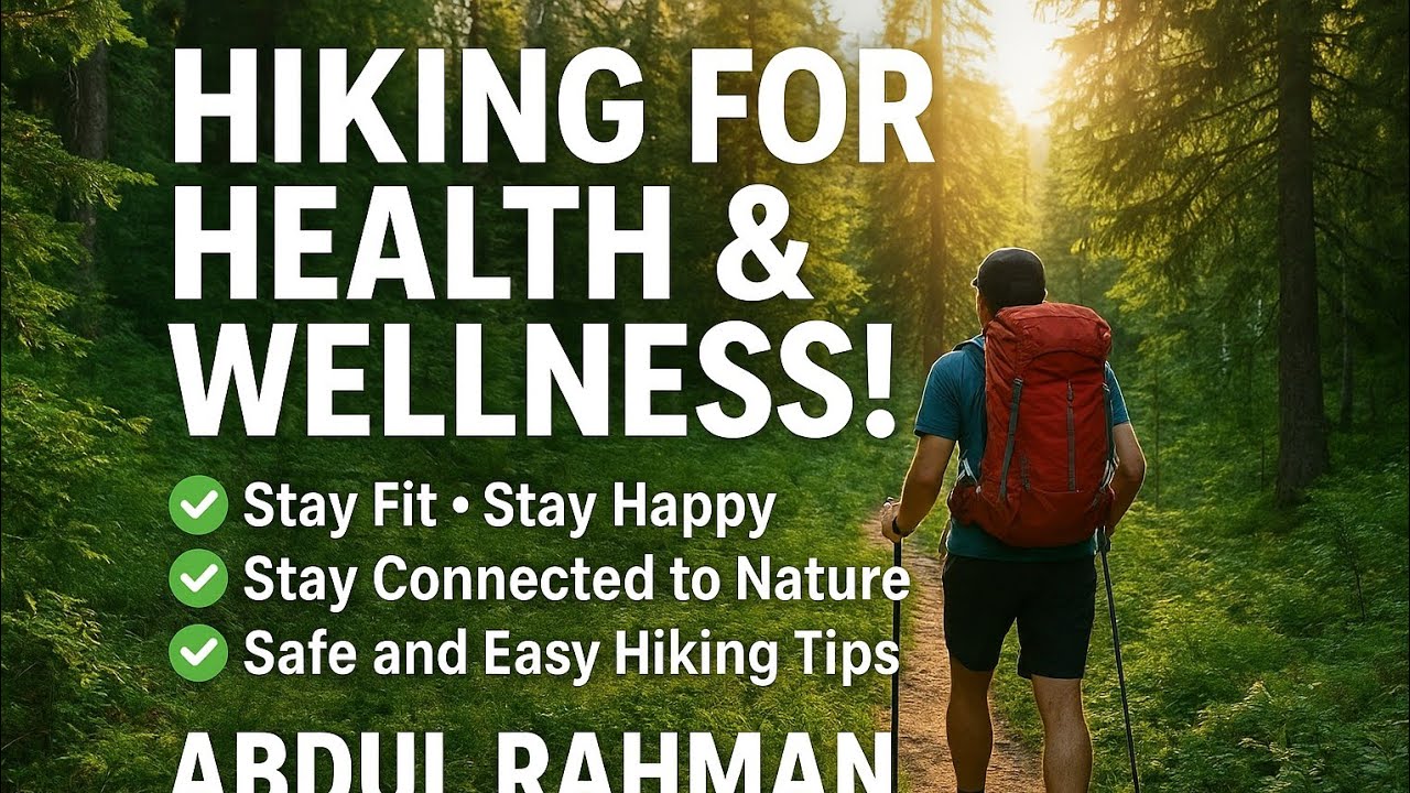 Hiking As Part Of Health And Wellness - YouTube