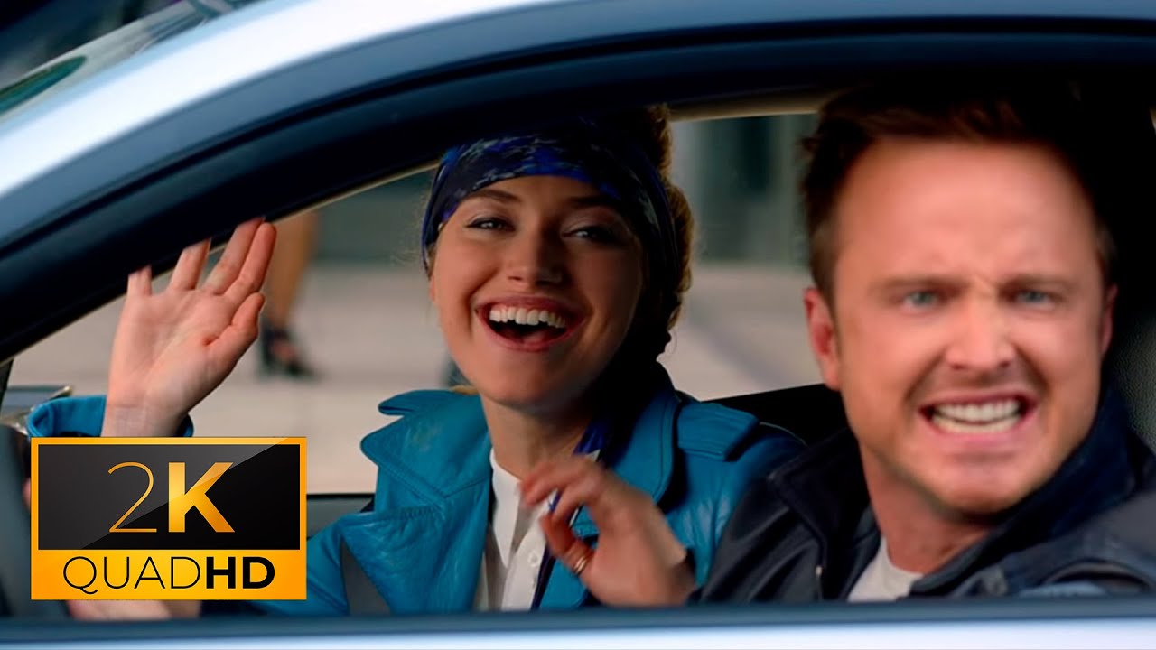 Toby Marshall warms the engine! In the movie Need for Speed (2014 ...