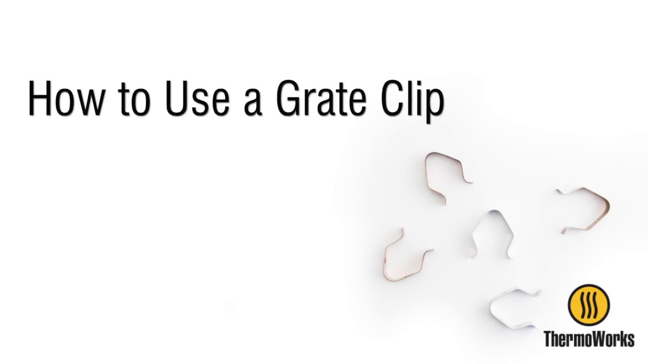 How to Use a Grate Clip - YouTube