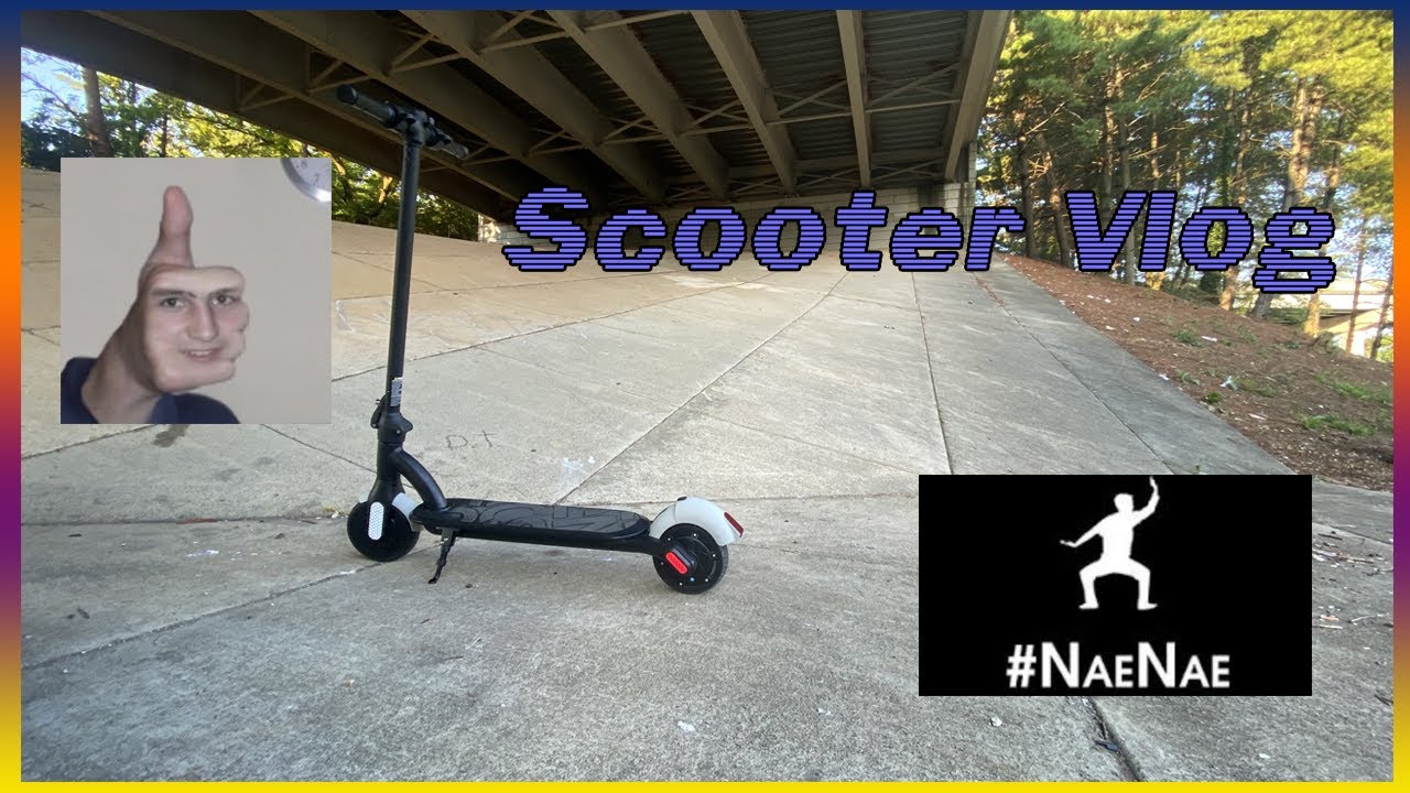 Riding my electric scooter around World's Fair Park - YouTube