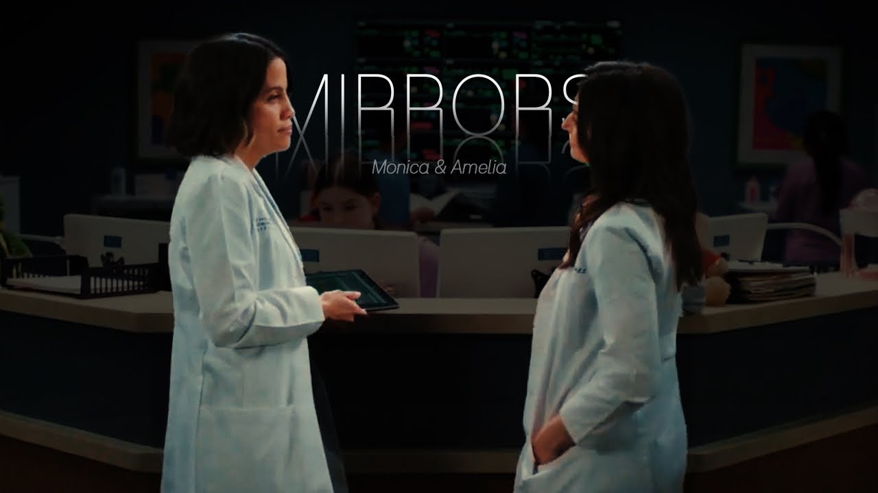 Amelia and Monica - Mirrors [Monmelia x Grey’s Anatomy] - YouTube
