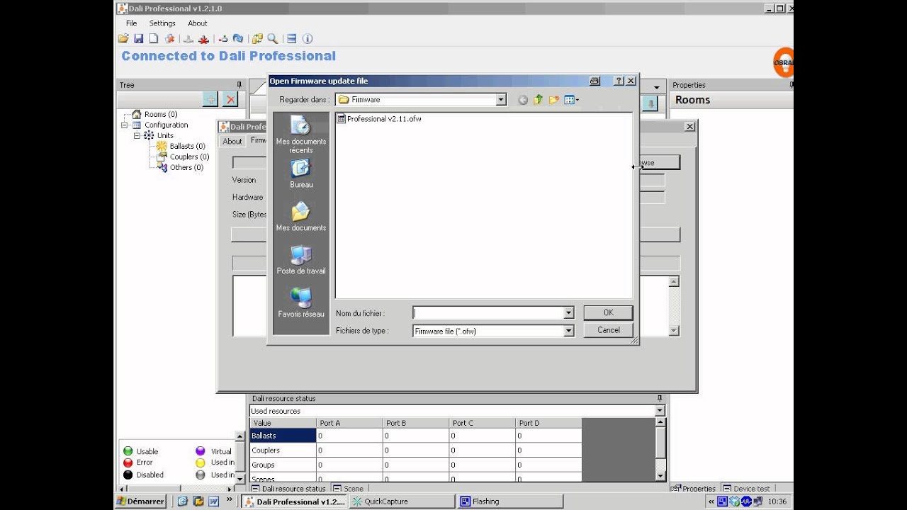 OSRAM DALI PROFESSIONAL Firmware.avi - YouTube