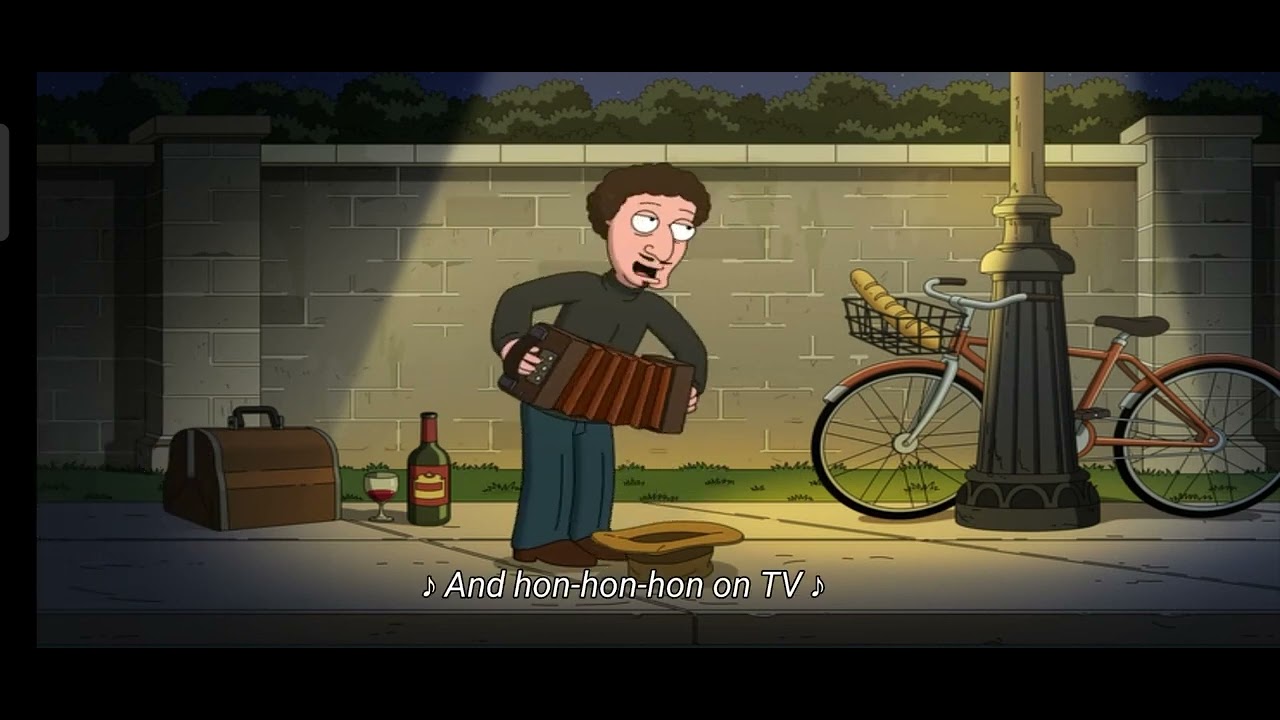 Family Guy | French guy sings family guy theme - YouTube