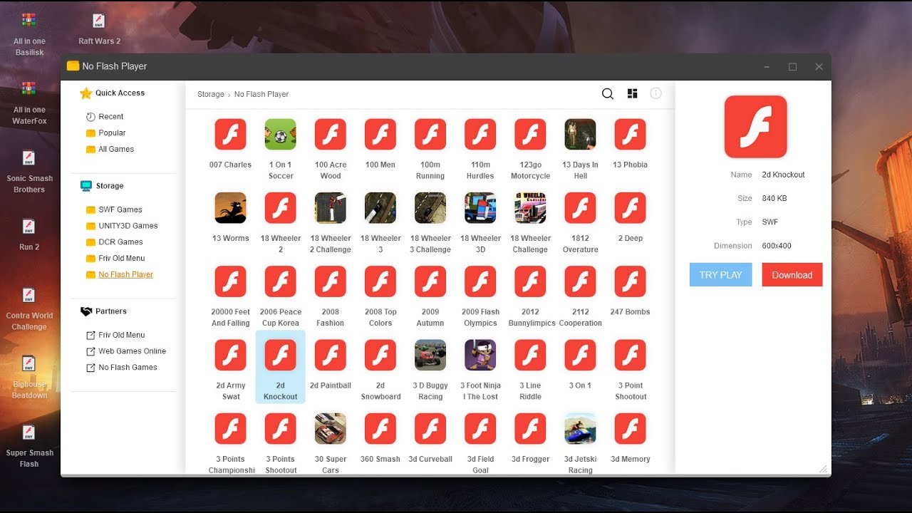 Play Flash Games 2020 no flash required - Ruffle Player - Enumlator ...