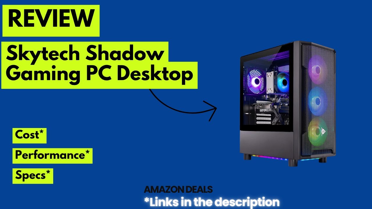 Skytech Shadow Gaming PC Review 🔥 | RTX 4060, i5-13400F, 32GB DDR5 ...