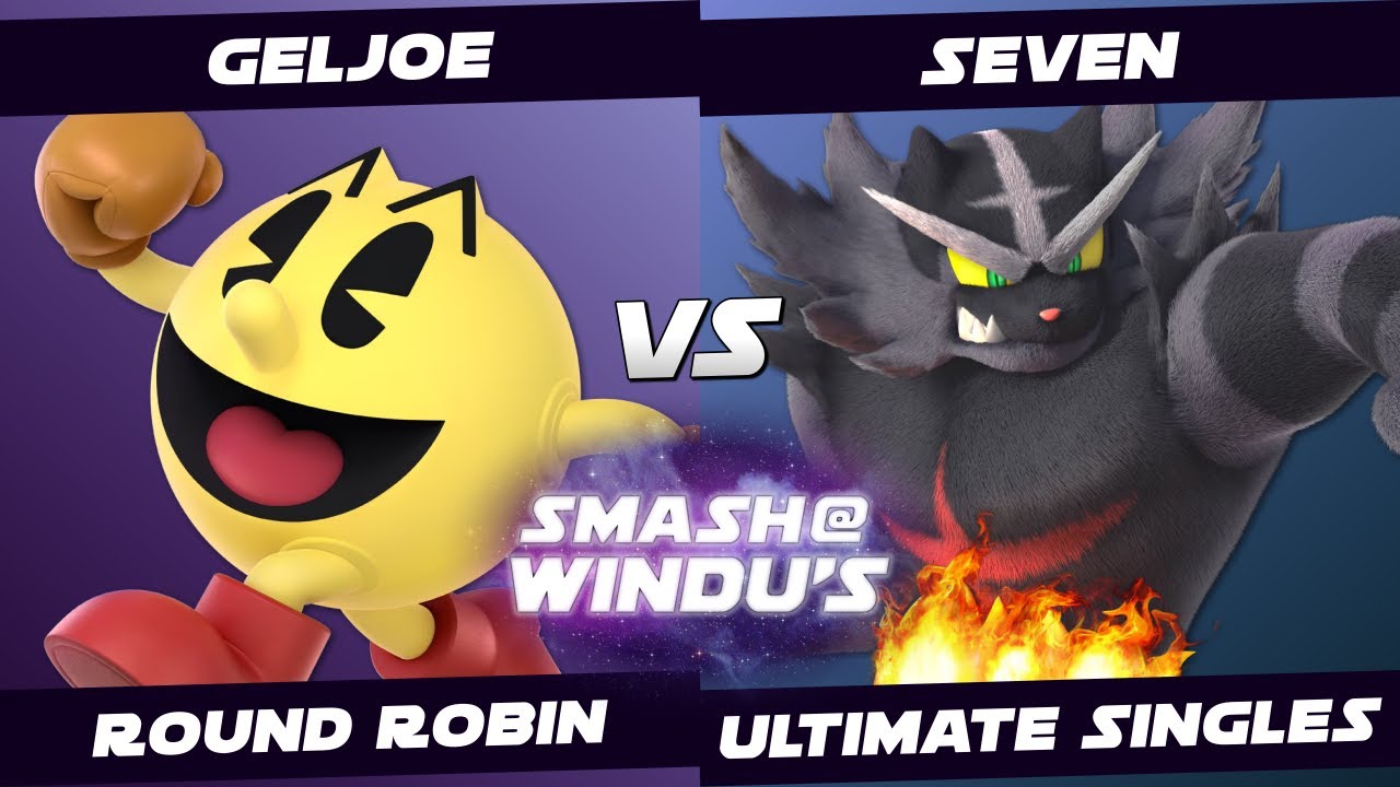 Smash @ Windu's 187 - GelJoe (Pac-Man) vs SeVen (Incineroar, Dr. Mario ...