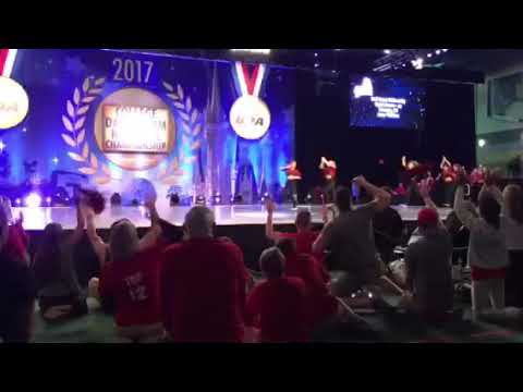 Ball State Code Red Dance Team Nationals 2017 - YouTube