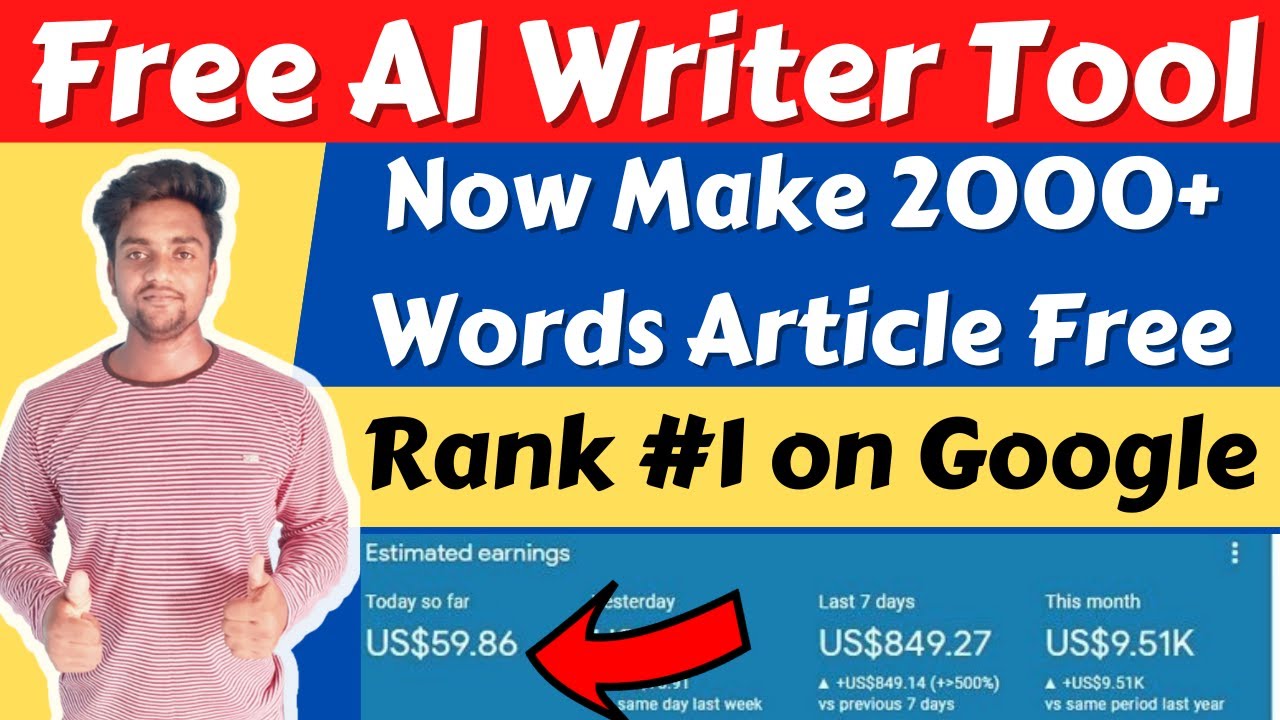 New AI Writer Tool to Create 2000+ Words Article in Just 2 Minutes ...