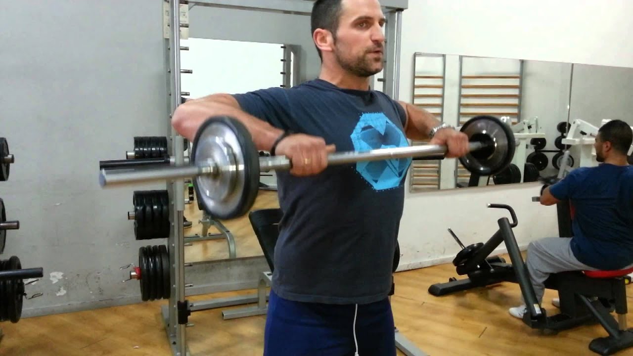 Remo alto para deltoides posterior - YouTube