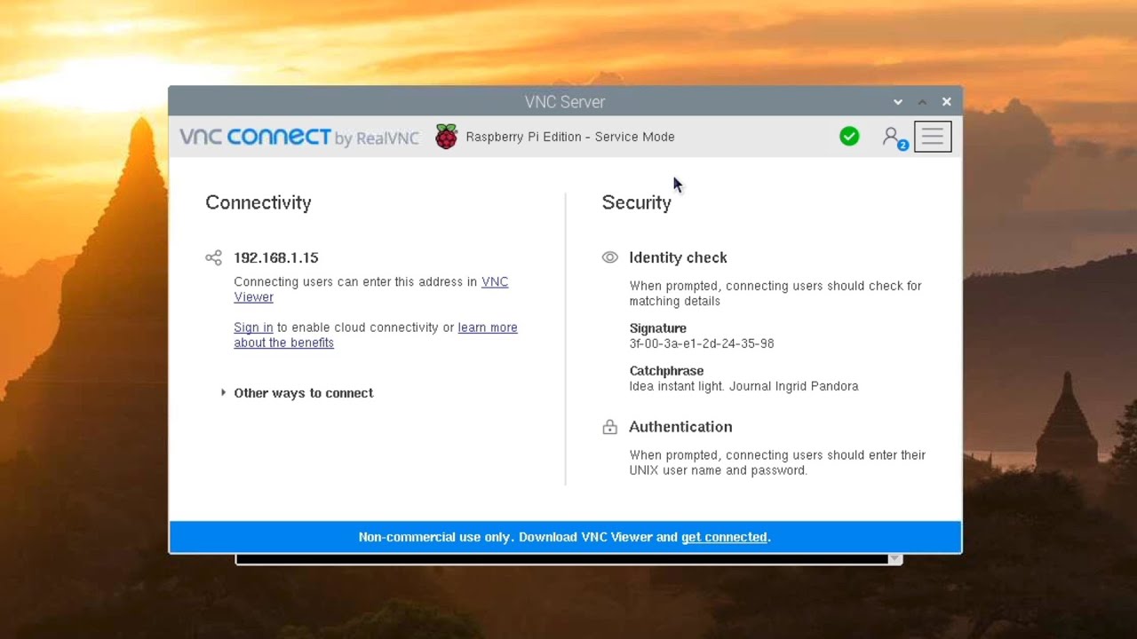 Showing Preview Camera Image with VNC - YouTube