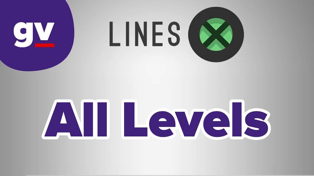 Lines X - Walkthrough (Complete, 100 levels) - YouTube