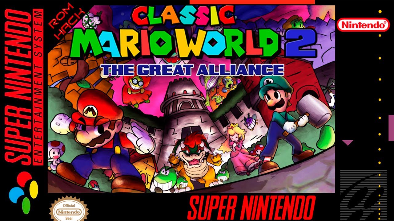 🍄SUPER MARIO WORLD HACK Classic Mario Word 2 A Grande Aliança #5 - YouTube
