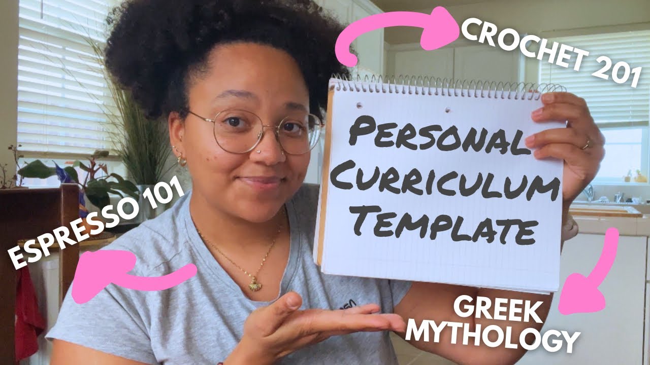 how to create your own Personal Curriculum! (step-by-step) - YouTube