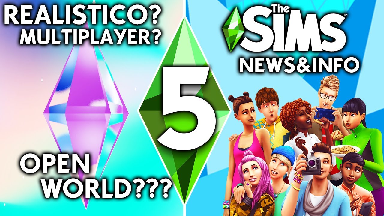 OPEN WORLD? REALISTICO? MULTIPLAYER? THE SIMS 5 NEWS&INFO! - YouTube