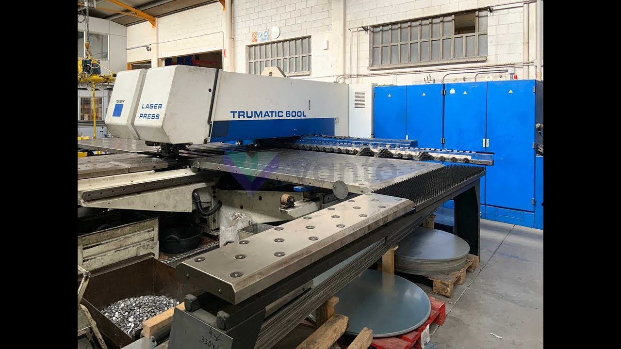 TRUMPF TC 600 L - 1600 Combined laser punching machine (CO2) (2000 ...