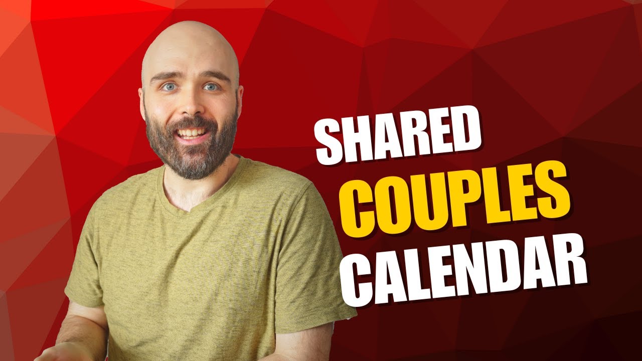 How To Set Up A Shared Calendar For You And Your Spouse - YouTube