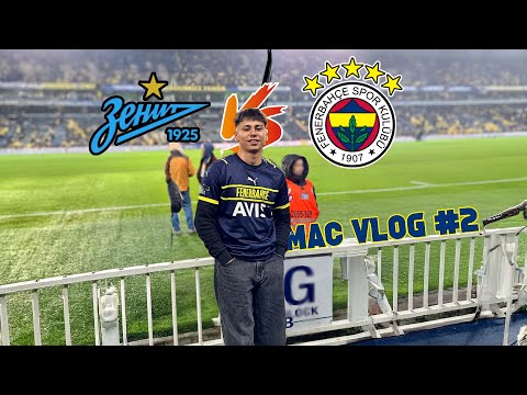 SON YILLARIN EN İYİ FENERBAHÇE TRİBÜN'Ü l Fenerbahçe - zenit maç vlog