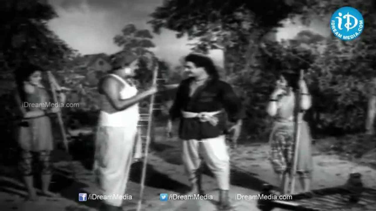 Sabhash Suri Movie - NTR, Geethanjali, Sandhya, Jagga Rao Funny Scene ...