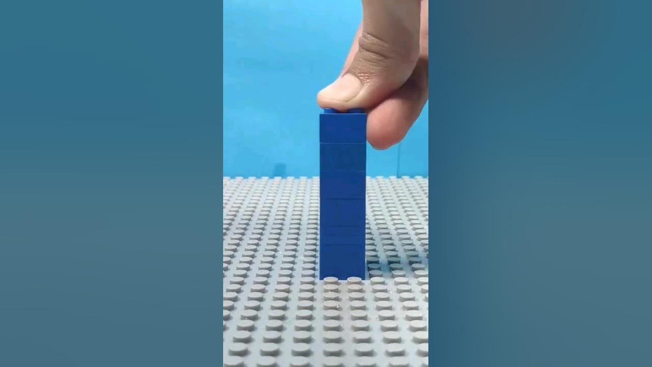 stretching Lego (satisfying) #lego #stopmotion - YouTube