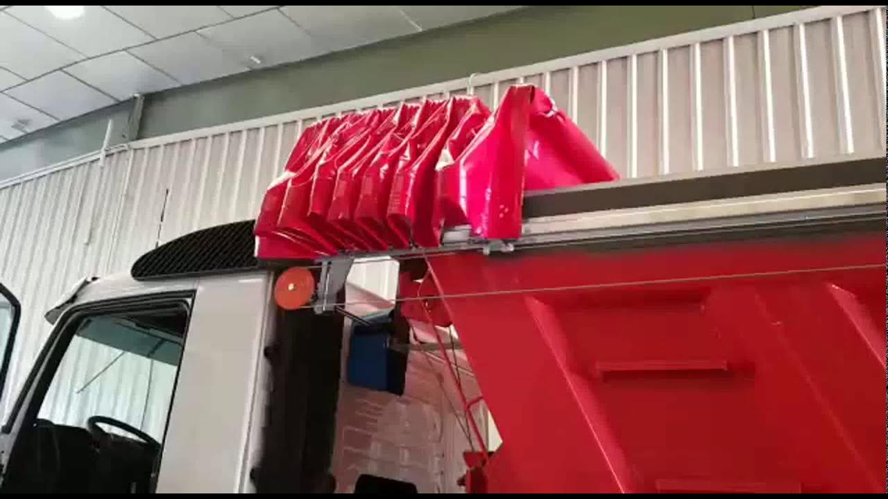 Cramaro® Rail Tarp Tarpaulin System - YouTube