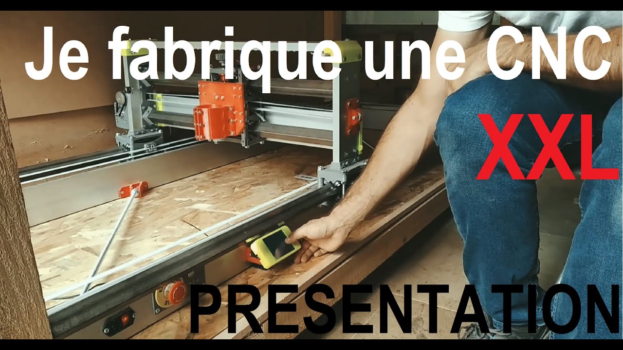 Je Fabrique Une CNC XXL - RS CNC 32 - YouTube