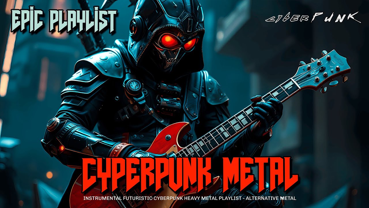 Cyberpunk Heavy Metal Chaos ⚡ Explosive Riffs & Futuristic Energy - YouTube