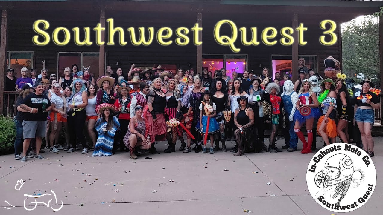 A Woman's Only Motorcycle Retreat, all lady riders, Solo cross country ...