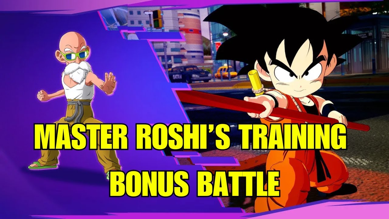 How to Complete Master Roshi's Training Dragon Ball Sparking Zero! Made ...