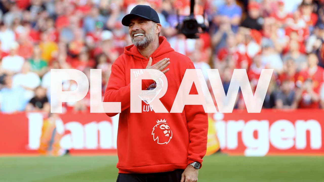 PL RAW - Emotional scenes in Klopp's final game at Anfield! | Liverpool ...