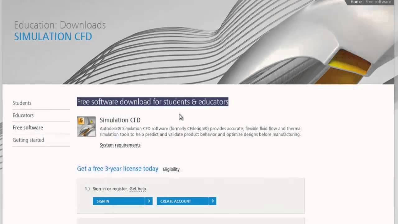 Introduction To Autodesk Simulation Cfd Course How To Access Software Youtube