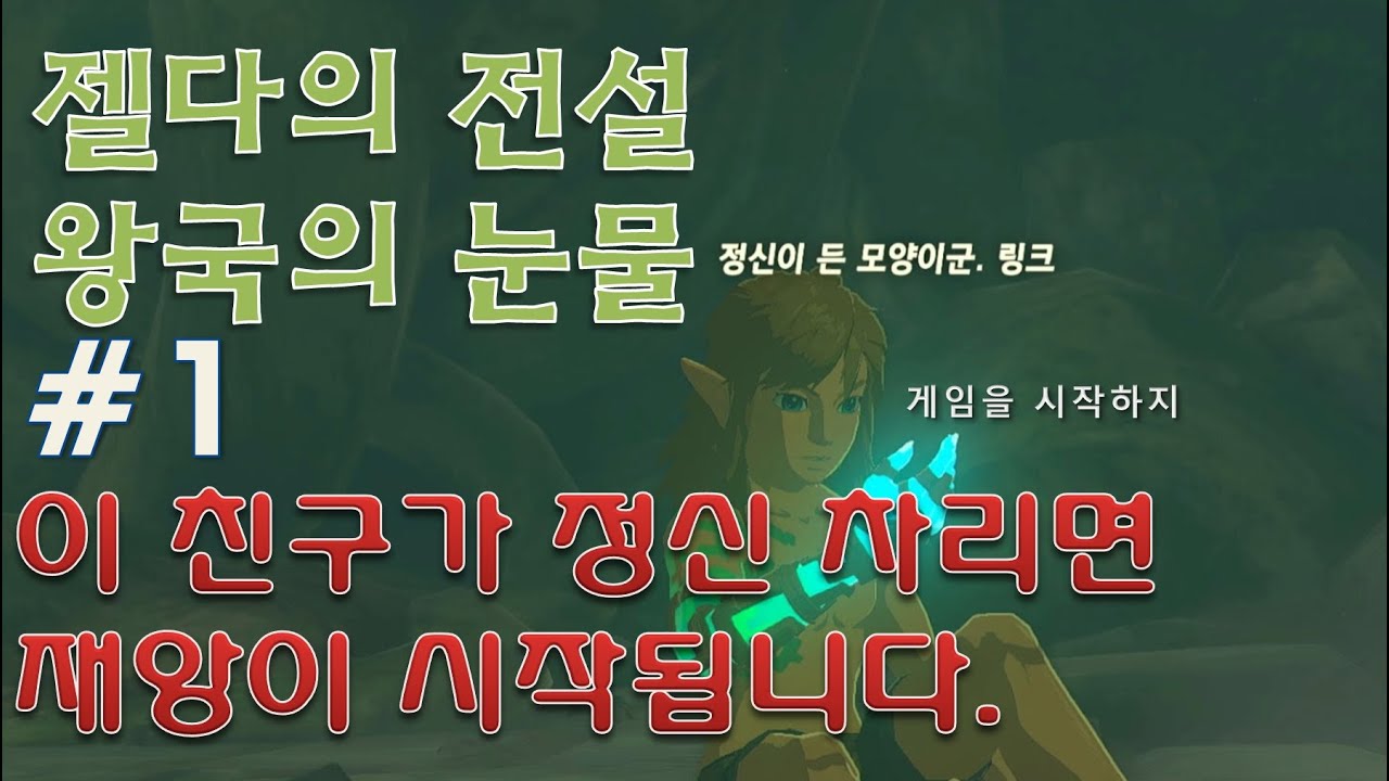 젤다의 전설 왕국의 눈물 플레이 풀버전 1편 시작부터 구타음바치의 사당까지 Youtube