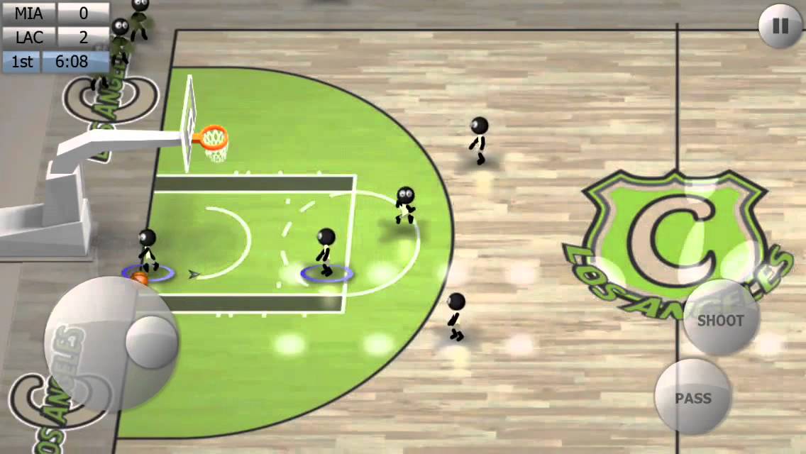 Stickman Basketball (Official Gameplay Preview #3, Counter Attack ...