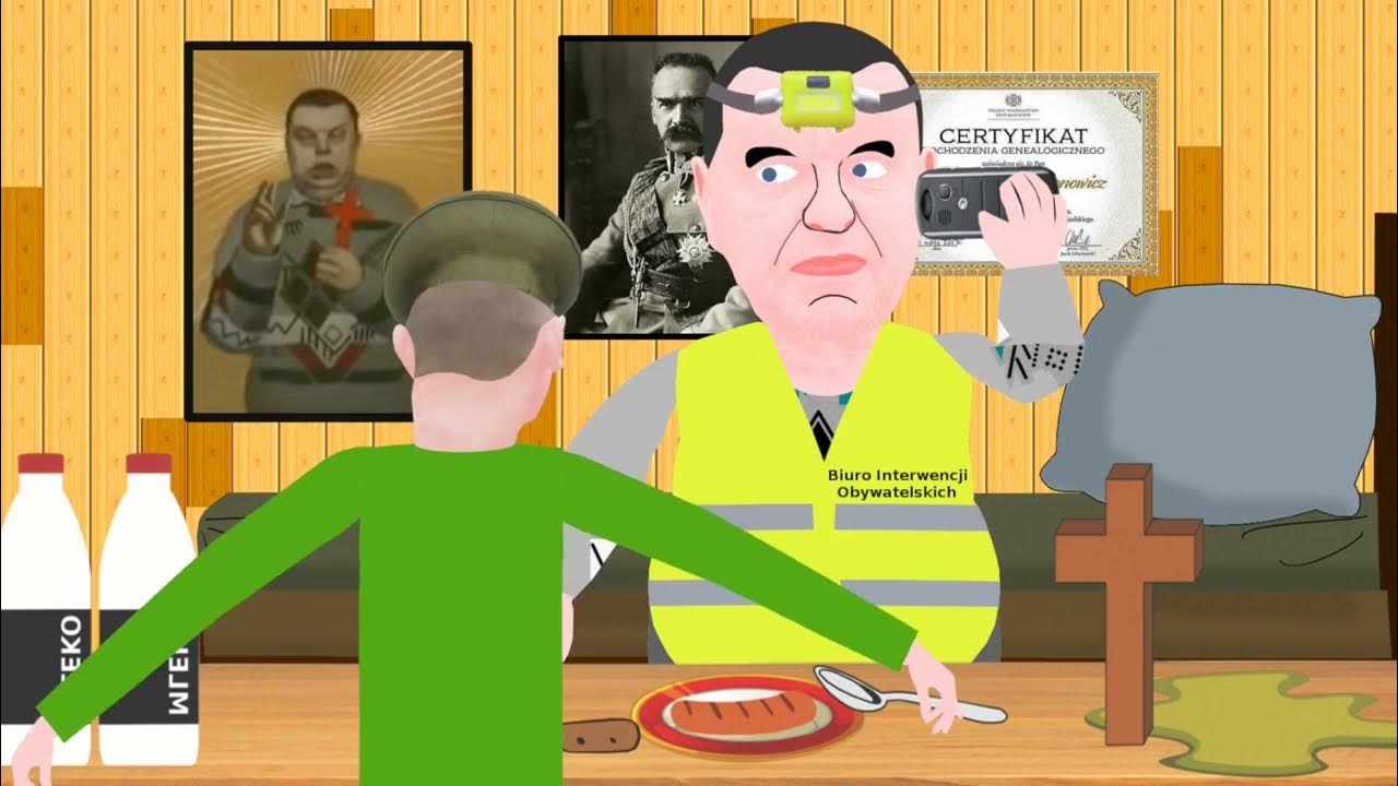 Major i Kononowicz film animowany (parodia) odc. 6 Telefon do Putina - YouTube