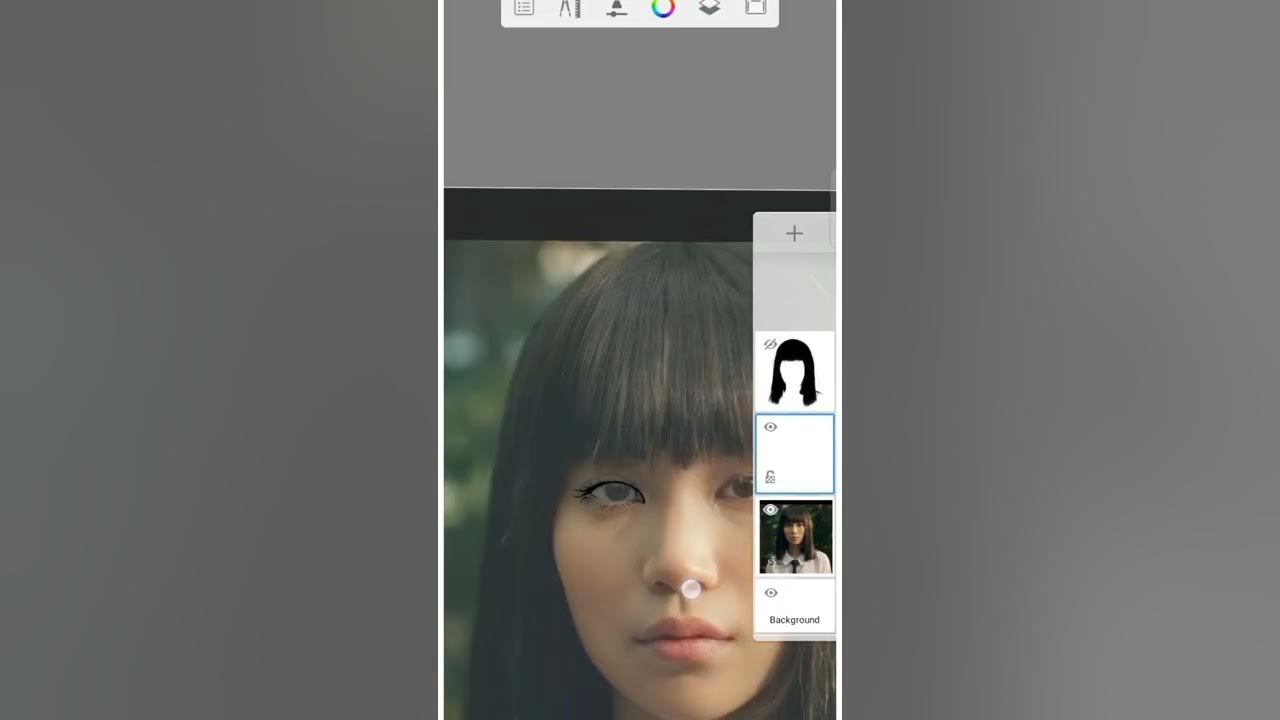 Outline/Lineart/Tracing Tutorial using Autodesk sketchbook for beginner. Part 1 - YouTube