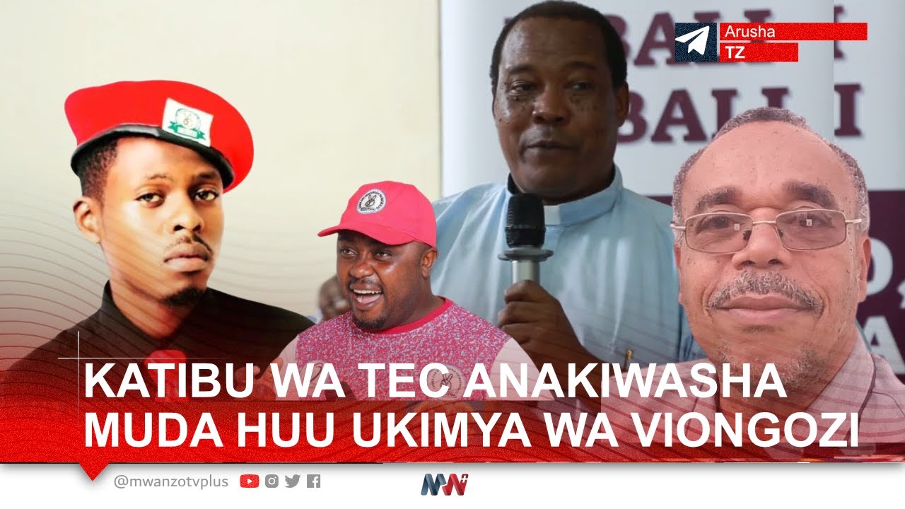 #LIVE: KATIBU MKUU WA TEC (KITIMA) ANAKIWASHA MUDA HUU ANAGUSIA KUTEKWA KWA SOKA, KIFO CHA KIBAO ...