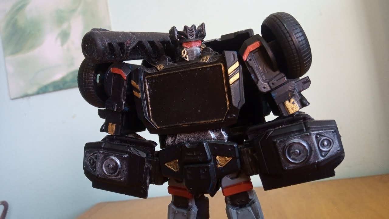 Revisão em vídeo do Transformers Authentics Soundblaster Custom - YouTube